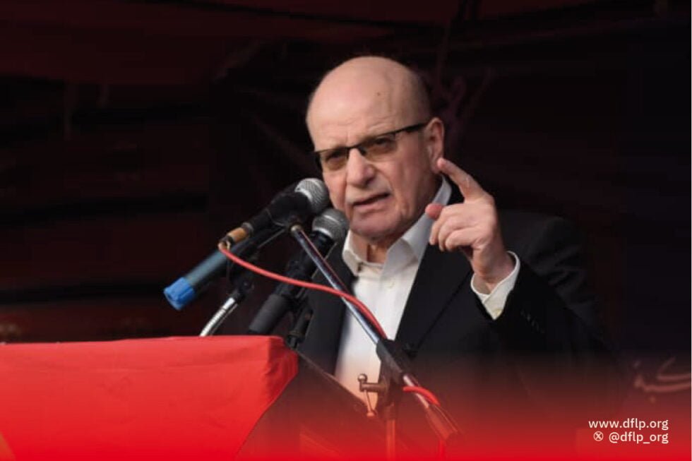 The Central Committee of DFLP elects Fahd Suleiman as new Secretary ...